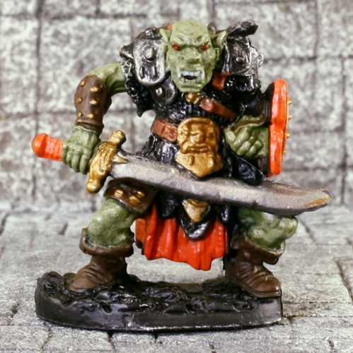 Orc Warrior with Scimitar - 2007-2011 Releases - Reaper Legendary ...