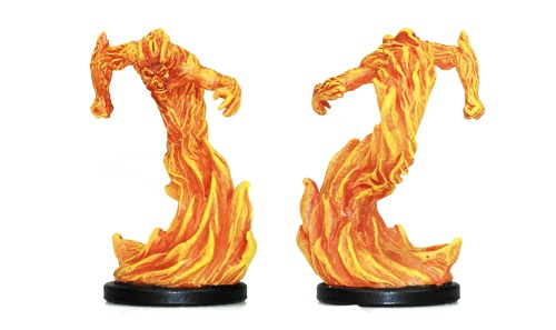 Medium Fire Elemental - Shattered Star - Pathfinder Battles