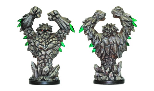 Medium Earth Elemental - Shattered Star - Pathfinder Battles