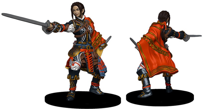 Jirelle, Half-Elf Swashbuckler - Iconic Heroes Set #4 - Pathfinder Battles