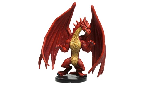 Medium Red Dragon - Red Dragon Evolution - Pathfinder Battles