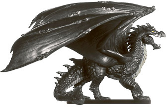 Young Adamantine Dragon - Against The Giants - D&D Miniatures