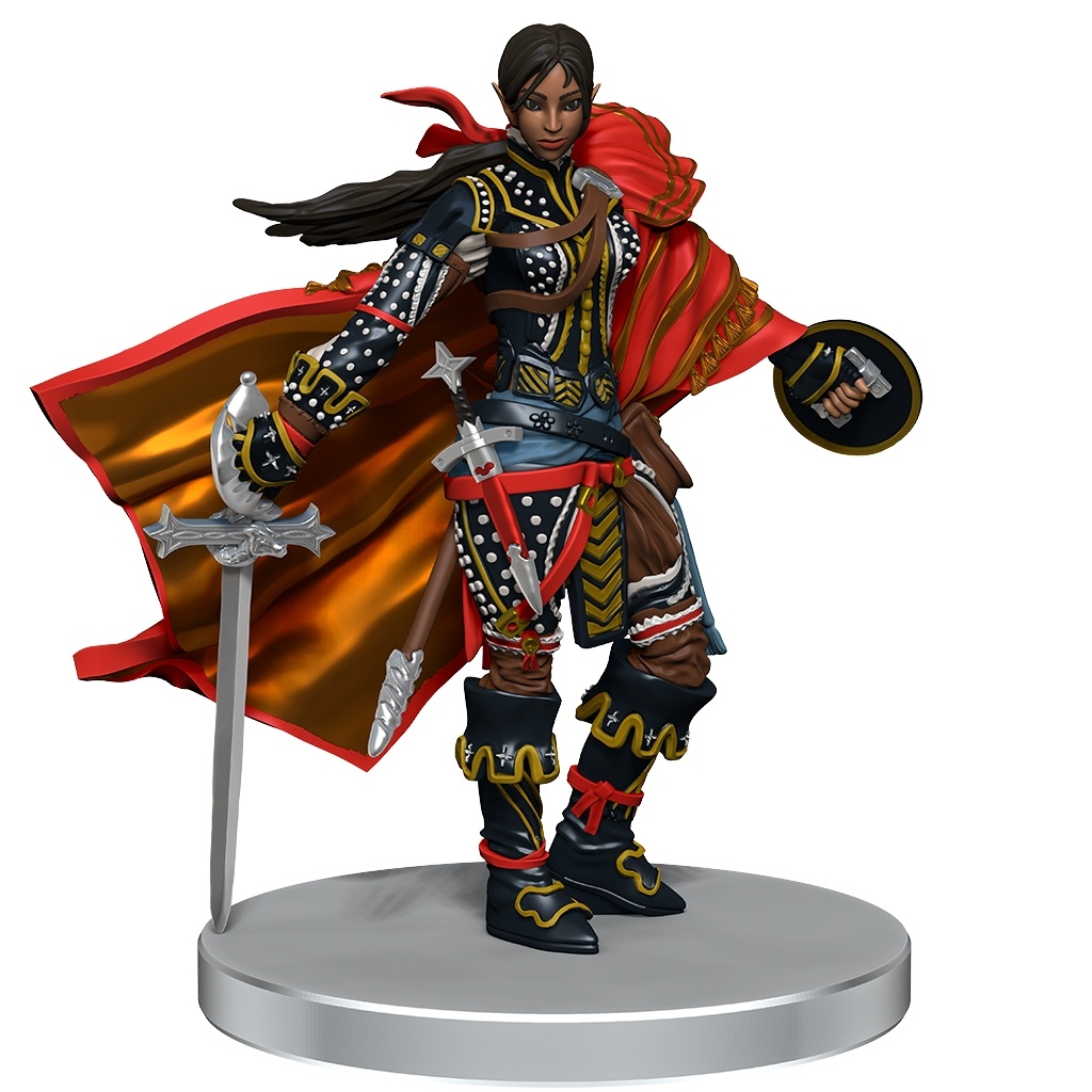 Jirelle, Half-Elf Swashbuckler - Advanced Iconic Heroes - Pathfinder ...