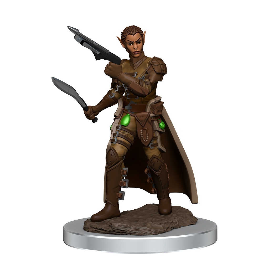 Female Shifter Rogue - Premium Figures - Icons of the Realms
