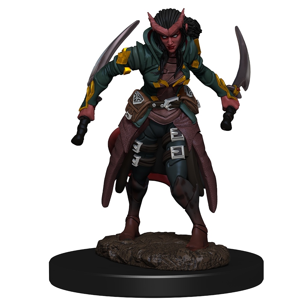 Tiefling Rogue - Premium Figures - Icons of the Realms