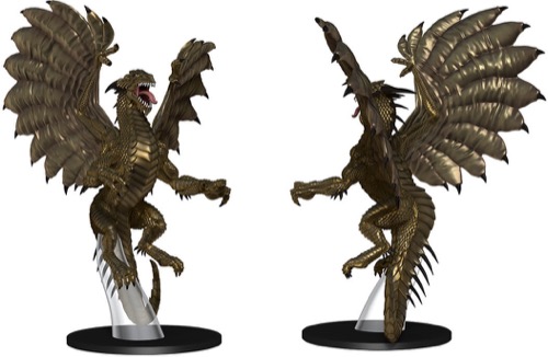 Large Gold Dragon - Ruins of Lastwall - Pathfinder Battles