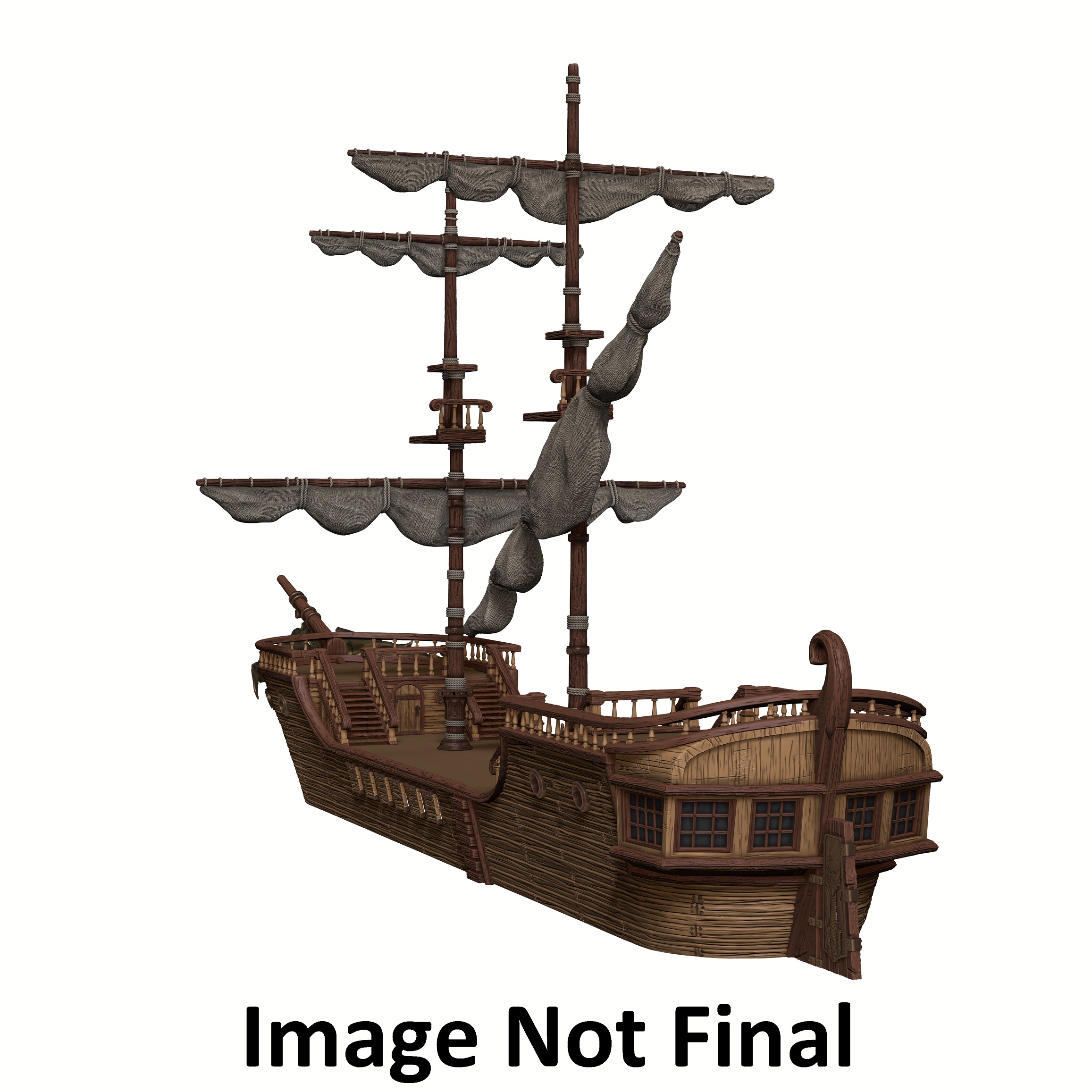 The Falling Star - The Falling Star Sailing Ship - Icons of the Realms