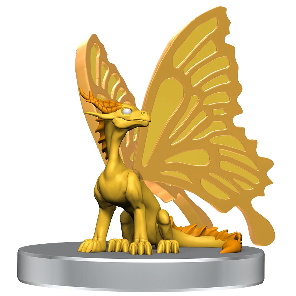 Yellow Faerie Dragon - Pride of Faerie Dragons - Icons of the Realms