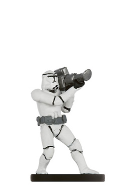 Heavy Clone Trooper - Jedi Academy - Star Wars Miniatures