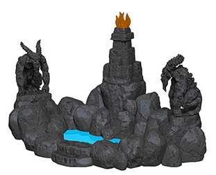 Stone Statue - Pools and Pillars - Wizkids Fantasy Terrain